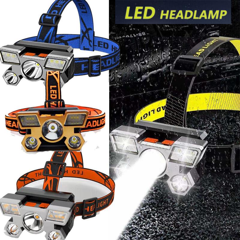 (Camping and Fishing)COB LED Headlamp USB Rechargeable Work Light ...