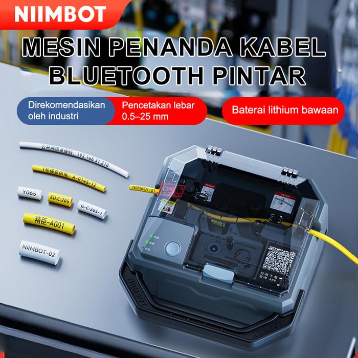 Promo NIIMBOT C1 Printer Label Kabel Otomatis - Import Data Excel ...