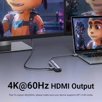 Promo UGREEN USB HUB Type C Multi Port RJ45 HDMI VGA RJ45 TF SD CARD 5 ...