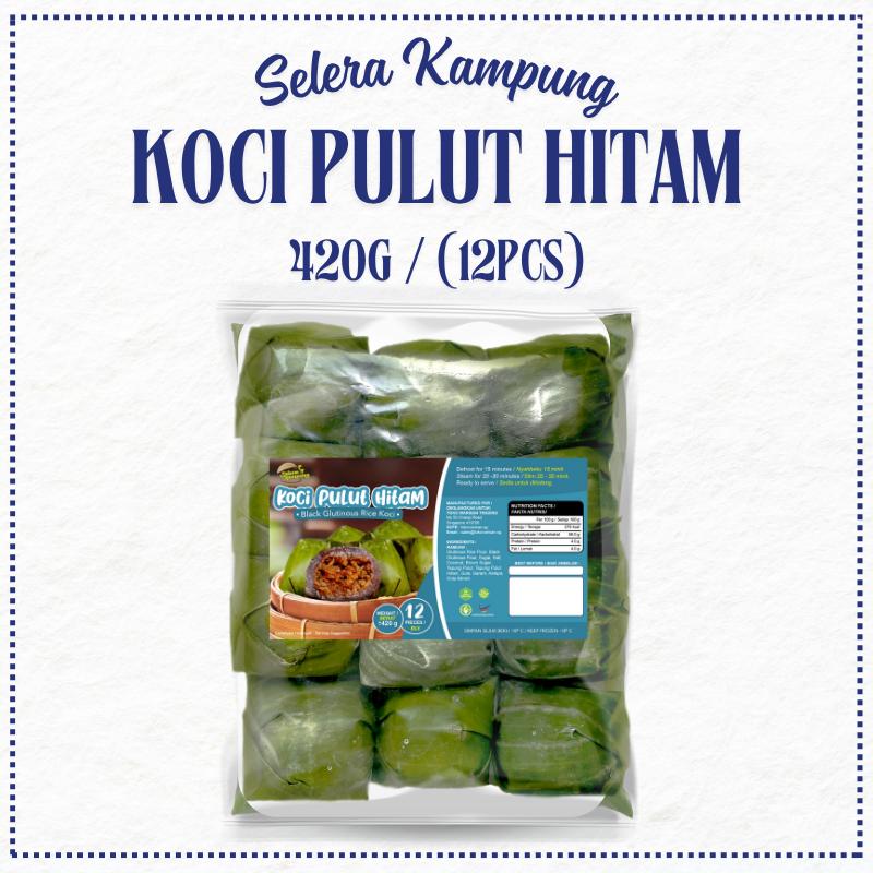 Selera Kampung Koci Pulut Hitam 12pcs / 420g - TikTok Shop Singapore