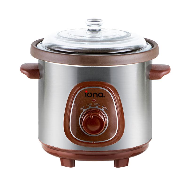 Iona 3L Purple Clay Auto Slow Cooker GLSC350 - TikTok Shop Singapore