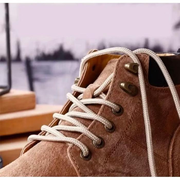 Tali Sepatu Bulat Cotton Shoelace PDL PDH Boots Dokmart Safety DLL ...