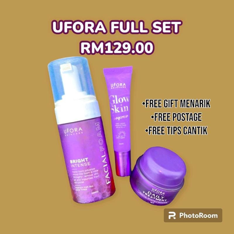 UFORA FULL SET ( HOT SELLING) Kulit Skincare Wajah Toner Soap - TikTok ...