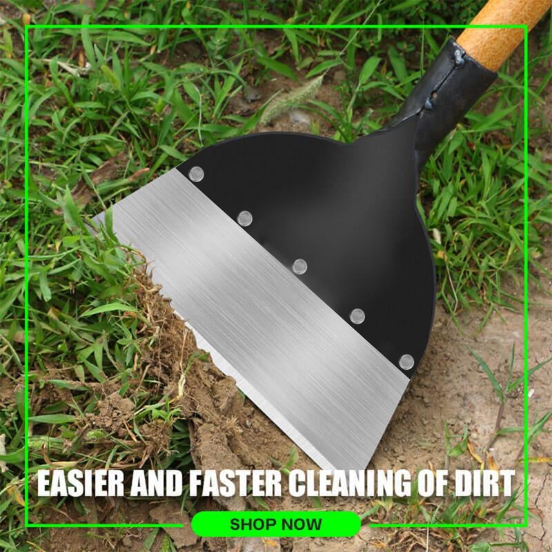 Outdoor Garden Cleaning Shovel Multifunctional Steel Flat Shovel ...