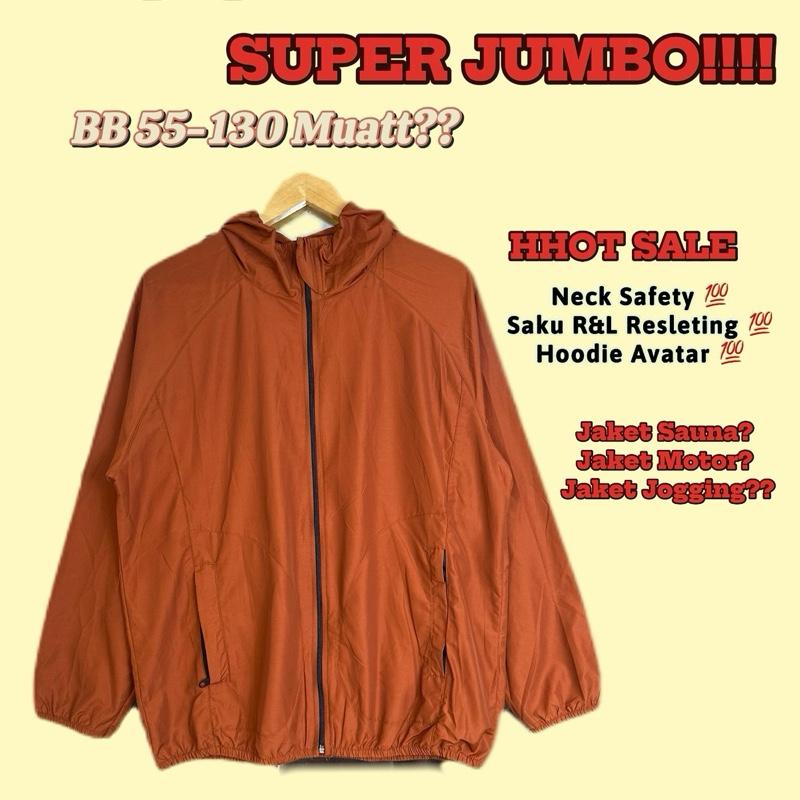 Jaket Sauna Olahraga Outdoor Jaker Running Joogging Pria Wanita Jaket ...