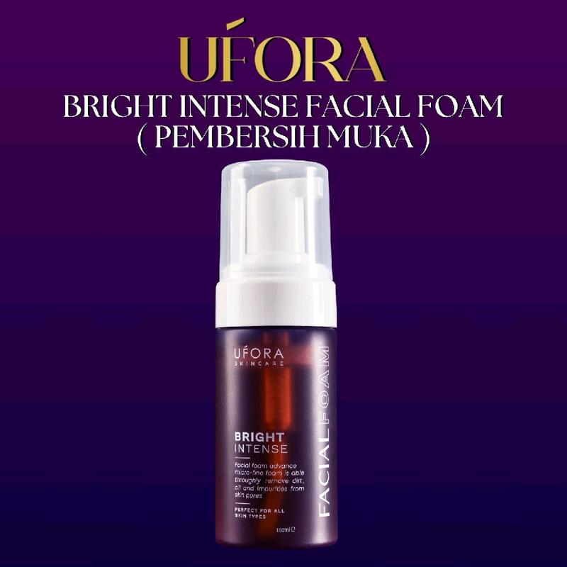 UFORA HQ BRIGHT INTENSE FACIAL FOAM ( PEMBERSIH MUKA ) - TikTok Shop ...