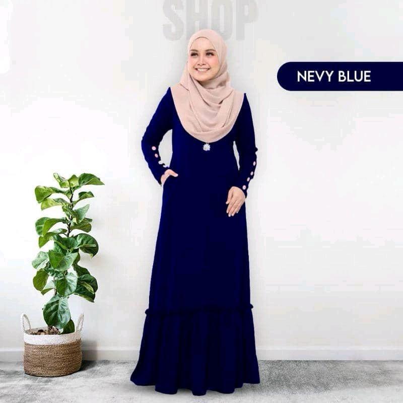Baju Jubah Abayah Muslimah Wear Murah Simple Jubah Model 2025 - TikTok ...