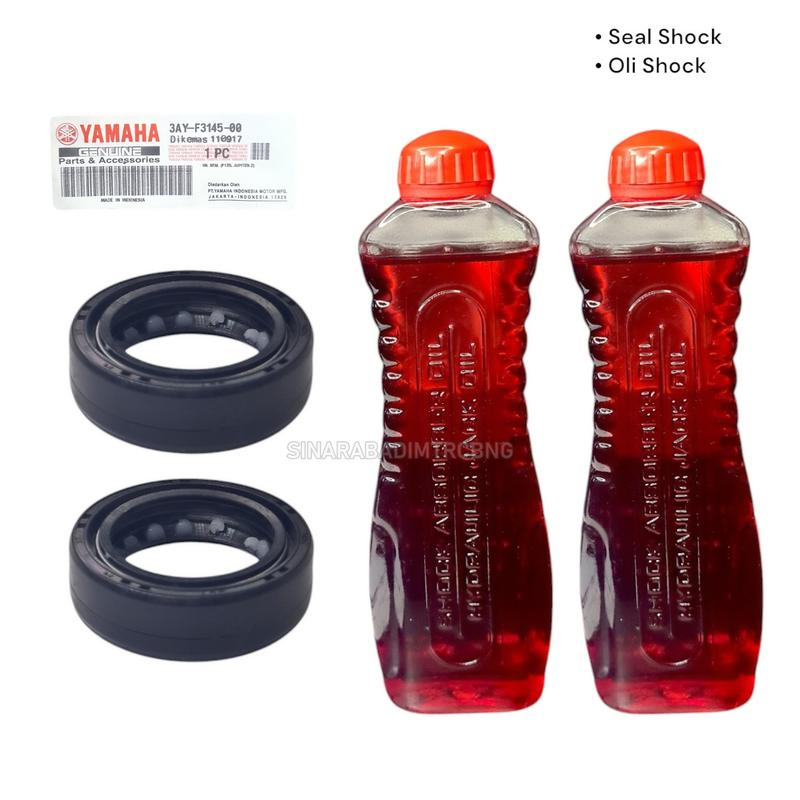 Paket Seal Shock + Oli Shock Yamaha Bebec Matic Mio J M3 Sporty Smile ...