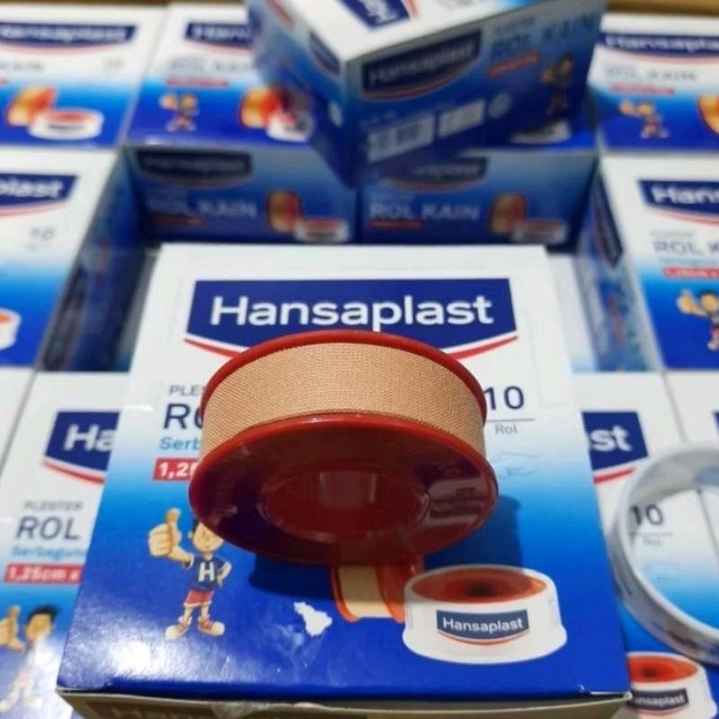 hansaplast roll kain 1.25 * 5 meter ( isi 10 roll) - Shop | Tokopedia