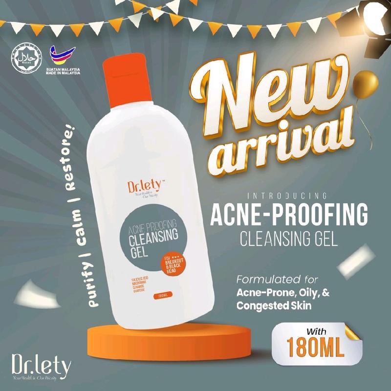 Dr.lety ACNE PROOFING CLEANSING GEL(Face Cleanser) x 180ml ( - TikTok ...