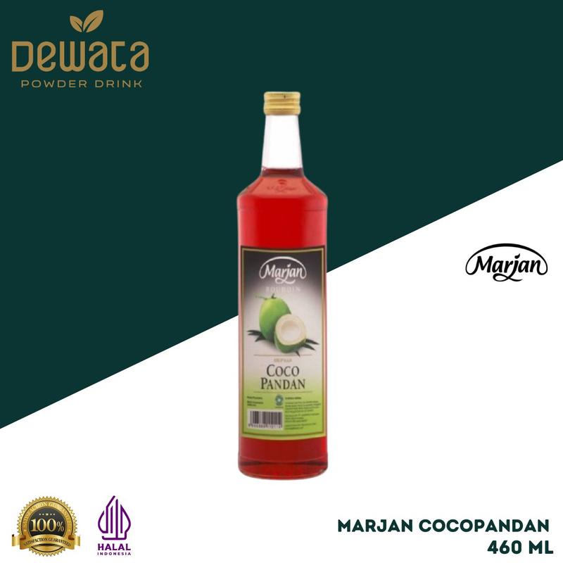 Marjan Syrup Coco Pandan 460 ml - Shop | Tokopedia