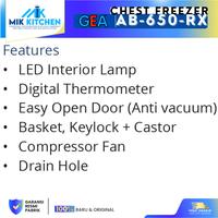 Jual GEA CHEST FREEZER AB-650-RX / AB 650 RX / AB 650RX / AB650RX ...
