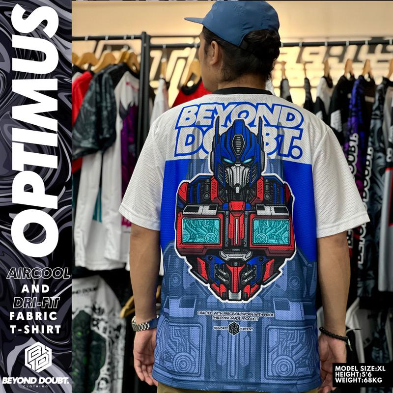 T-SHIRT - "OPTIMUS” Design AIRCOOL Fabric - BEYOND DOUBT CLOTHING ...