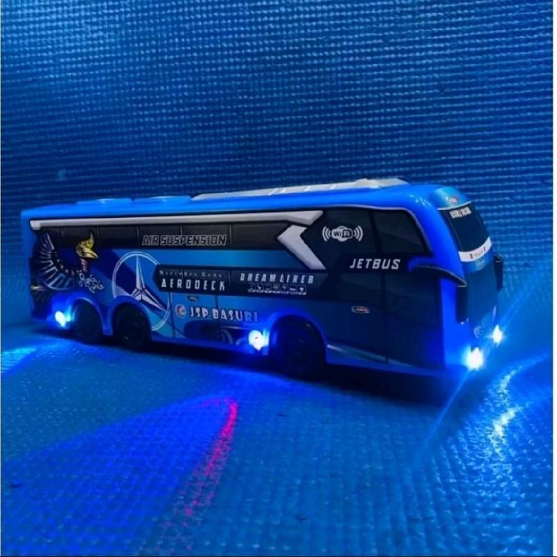 Baru Mainan Bus Telolet Basuri Lampu Dan Musik Bisa Jalan Plastik ...