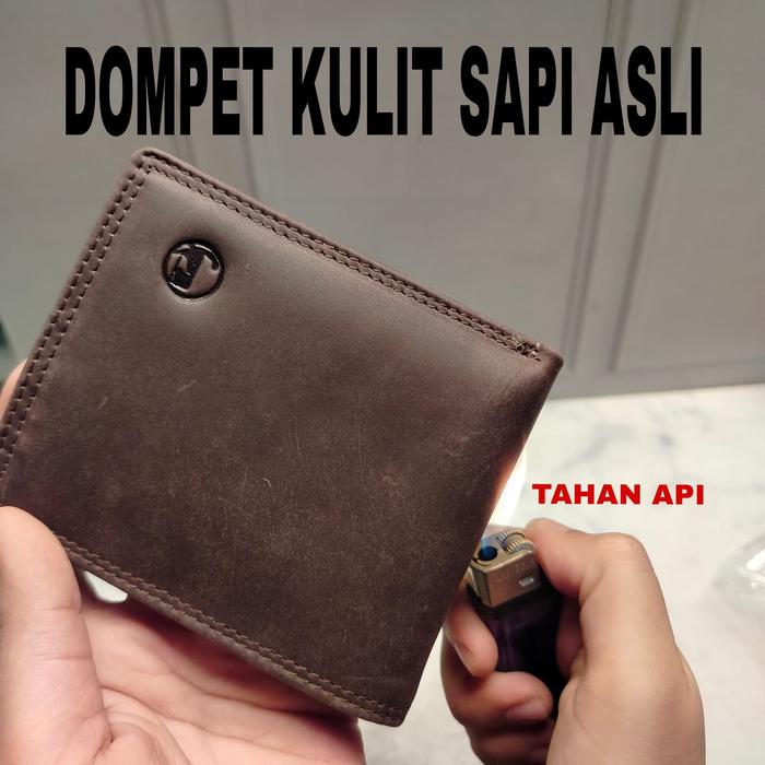 Jual DOMPET PRIA KULIT SAPI ASLI / DOMPET LIPAT COWOK KEREN BRANDED ...