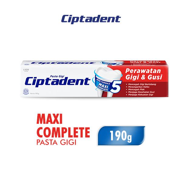 Ciptadent Pasta Gigi Maxi Complete 190 gr - Shop | Tokopedia