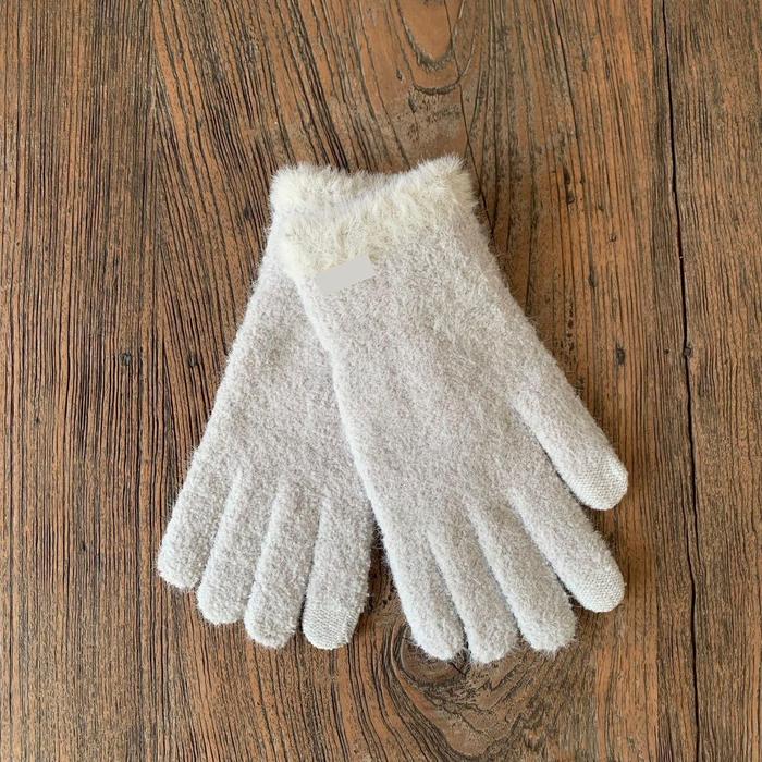 Jual WOMEN WINTER GLOVE KNITTED SARUNG TANGAN WANITA DEWASA BAHAN RAJUT ...