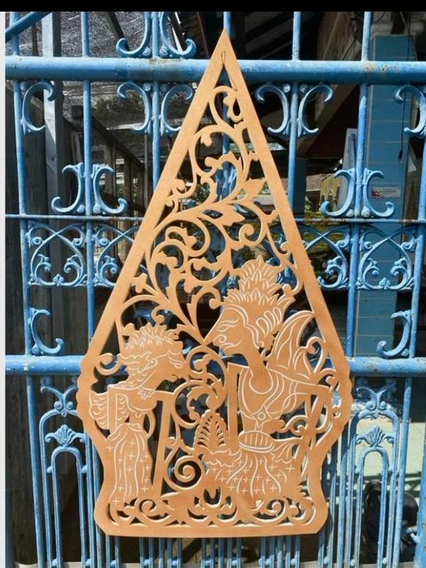 gunungan wayang ukir spon eva untuk dekorasi pelaminan denga - Shop ...