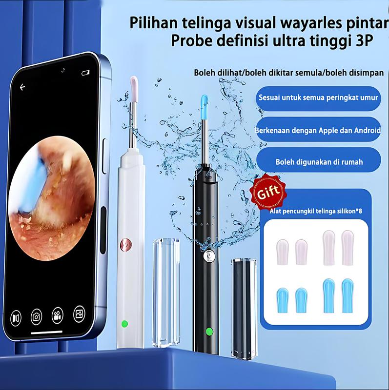 【COD&Penghantaran Tempatan】 Kakimi smart LED telinga pemetik - TikTok ...