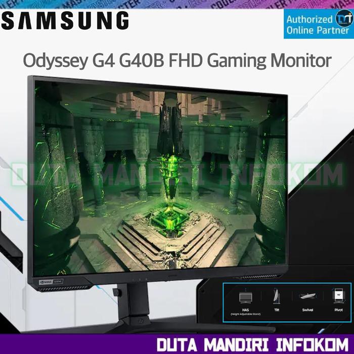 Promo SAMSUNG Odyssey G4 G40B S25BG400 25" I S27BG400 27" Inch - FHD ...