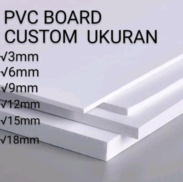 Jual pvc foam board 15mm/pvc board/papan pvc board/pvc board custom ...
