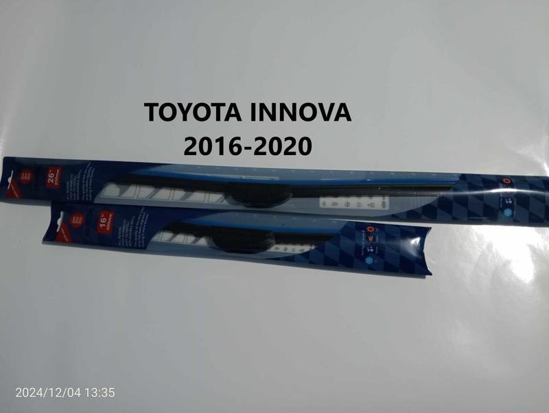 Wiper Blade TOYOTA INNOVA 2016-2020 (26,16) Pair Banana Type - TikTok ...