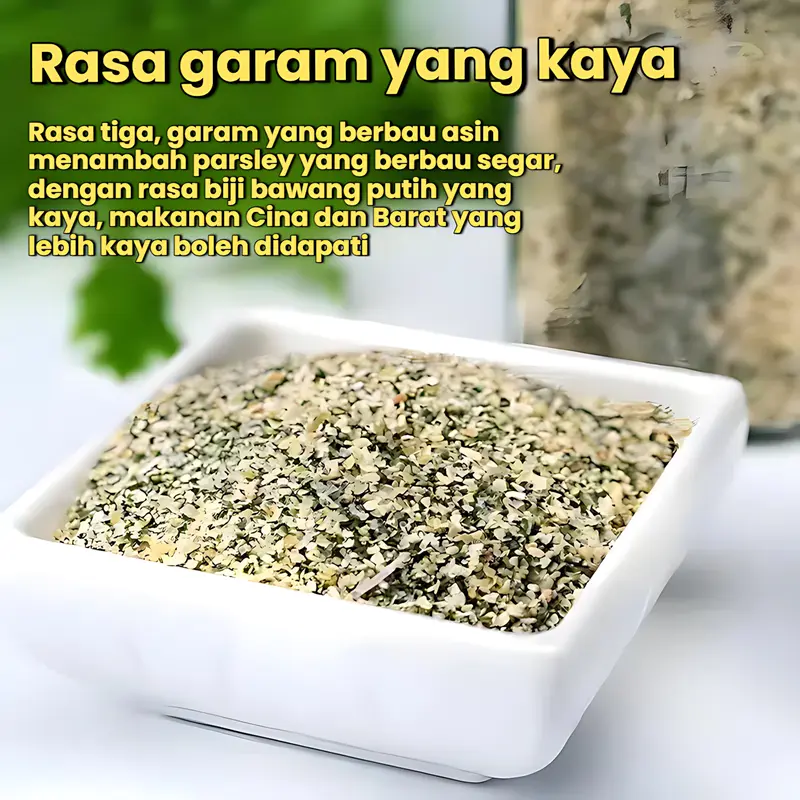 Parsley Garlic Salt Powder 110g Serbuk Rempah Masak Garam Bawang ...