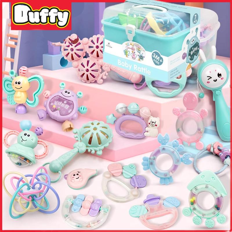 Mainan Lonceng Kerincingan Bayi 12Pcs Set Mainan Teether Bay - Shop ...