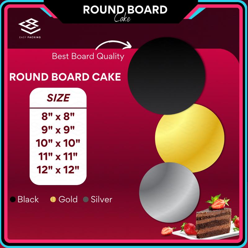 Hot Item Round Cake Board | Papan Kek Bulat Pelbagai Saiz - TikTok Shop ...