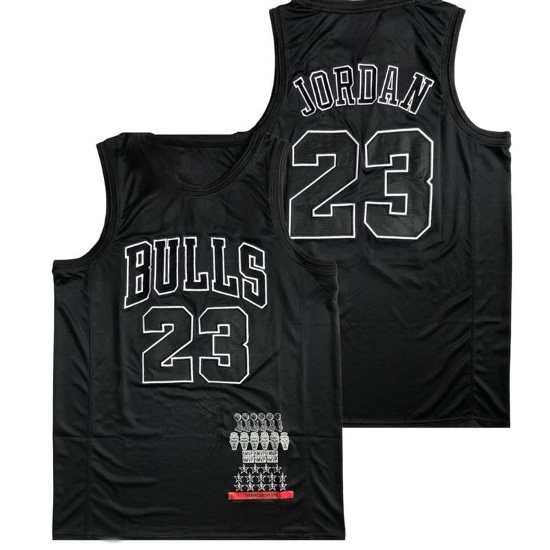 JERSEY BAJU BASKET MVP EDITION CHICAGO BULLS 23 MICHAEL JORDAN HITAM ...