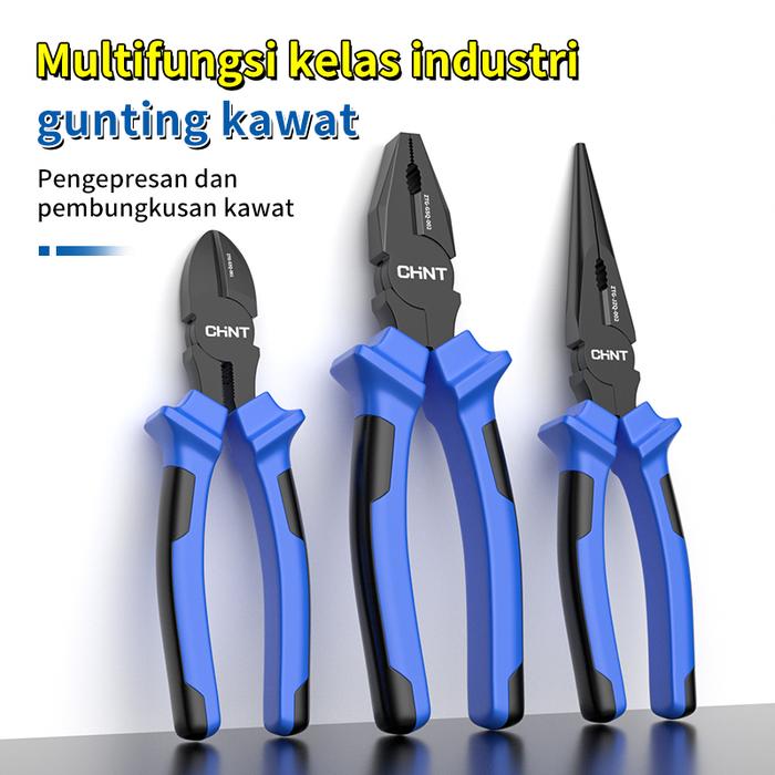 Jual OUDISI Tang industri 6/8 inch / 1 Set 3 PCS / Tang Kombinasi ...