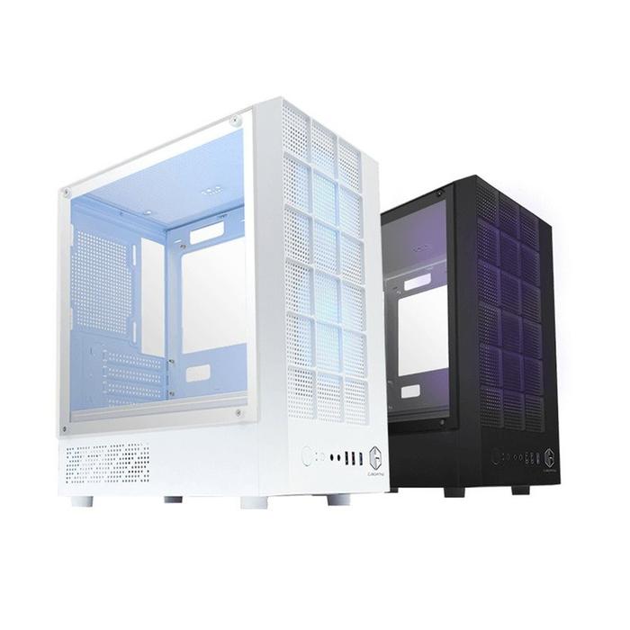 Jual CUBE GAMING SHACK M-ATX PC Case Casing pc gaming - White - Jakarta ...