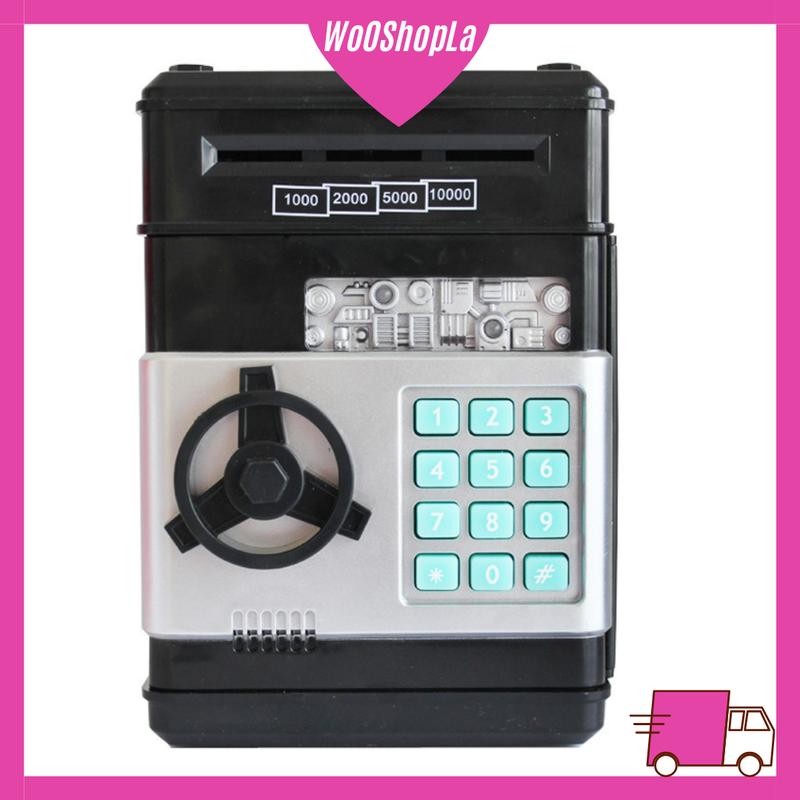 WoOShopLa | ATM Password Safe Box Toy Piggy Bank ATM Kotak Simpanan ...