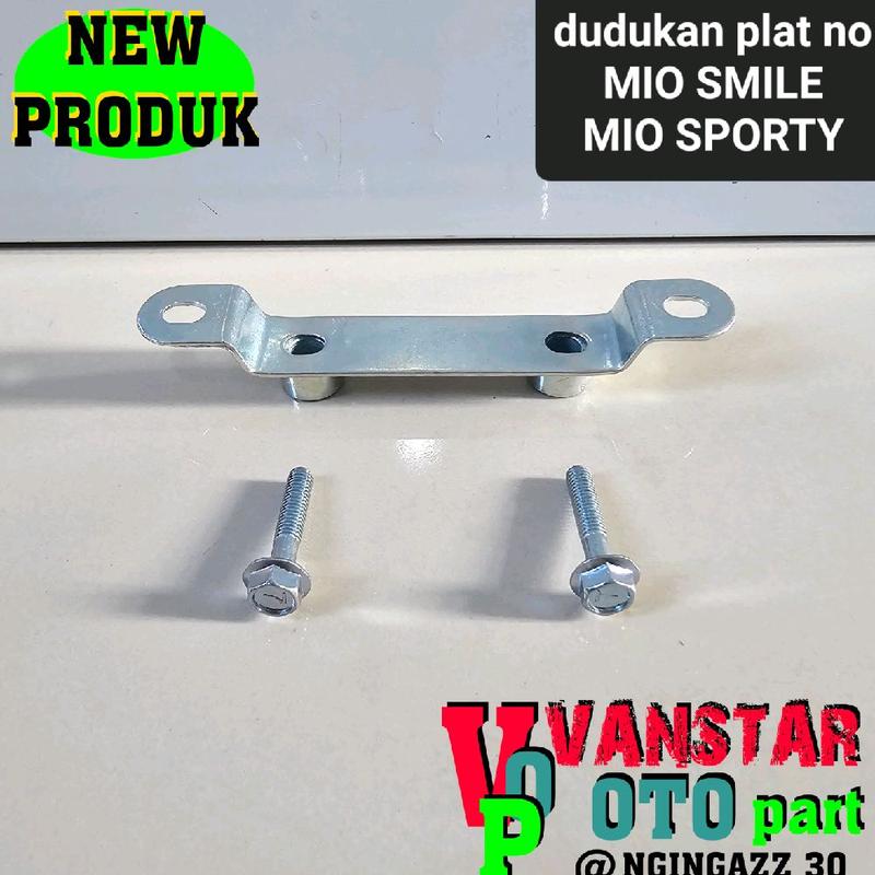 breket dudukan plat nomor depan MIO SPORTY MIO SMILE MIO LAMA NOUVO LELE - Shop | Tokopedia