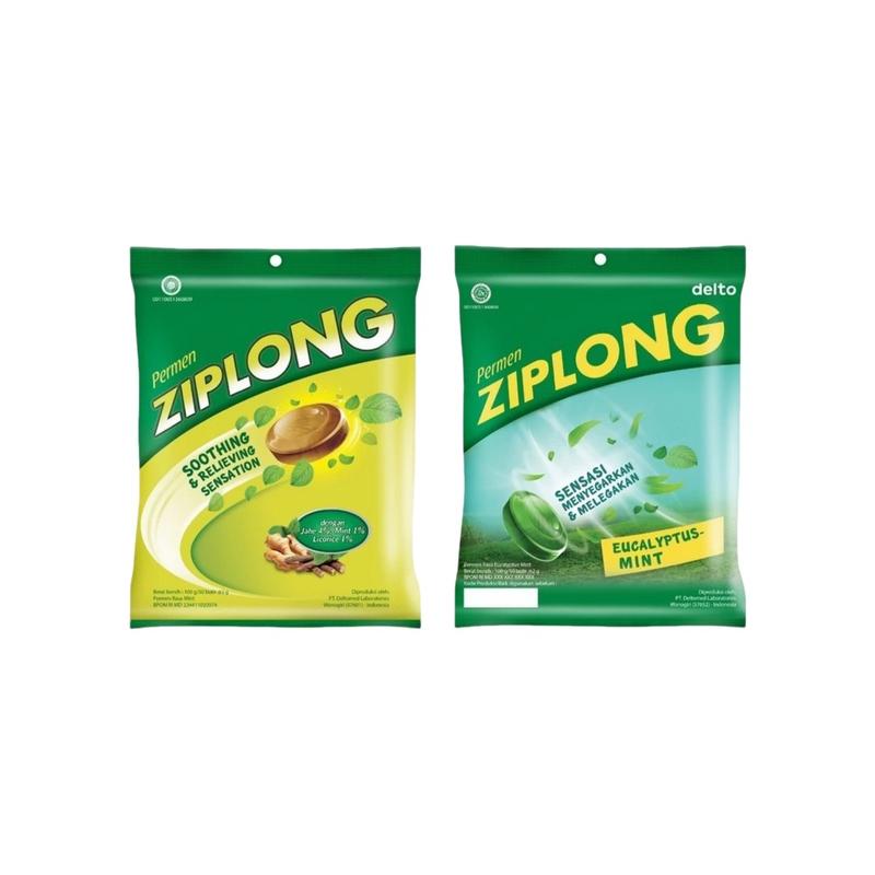 Permen Ziplong Original Eucalyptus Mint Bag isi 50 Butir - Segarkan ...