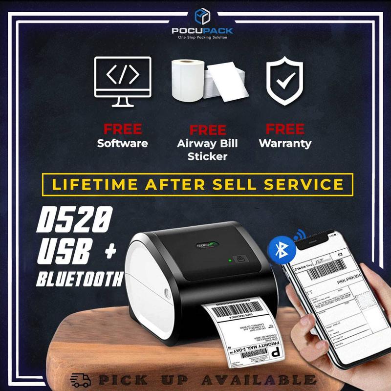 D520 Thermal Printer Bluetooth(Mac&Windows)Phone PDF Printin - TikTok ...