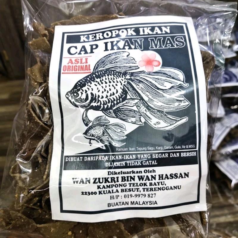 Keropok Viral cap ikan Mas ORIGINAL ikan tamban(500gm) - TikTok Shop ...