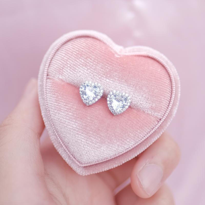 MOKMOK Jewelry Sparkly Pure S925 Sterling Silver Earrings with - TikTok ...