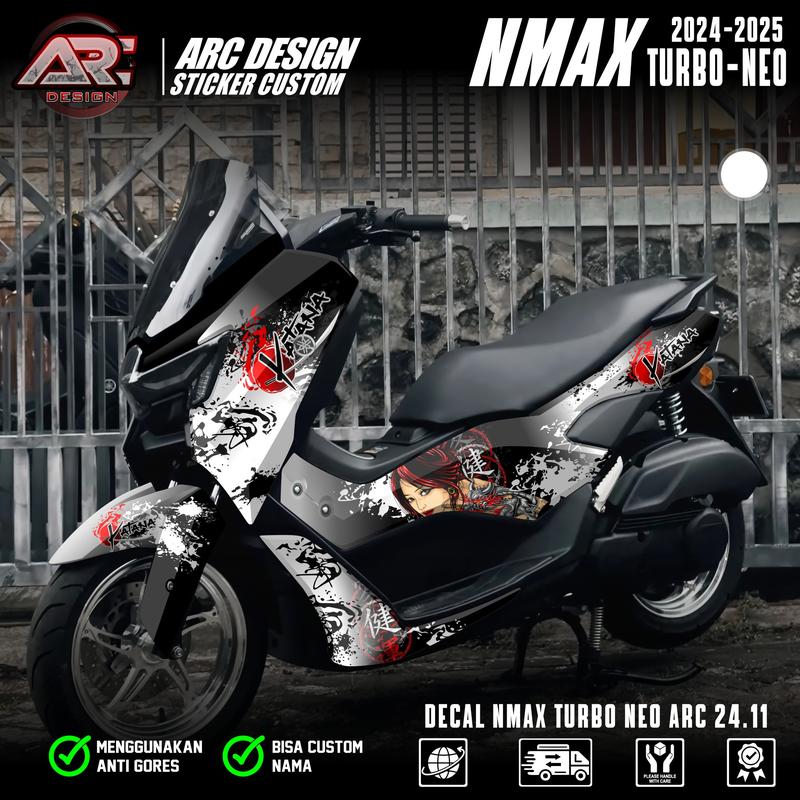 (COD PROMO) TERBARU Decal Sticker Yamaha Nmax TURBO NEO 2024 2025 ...