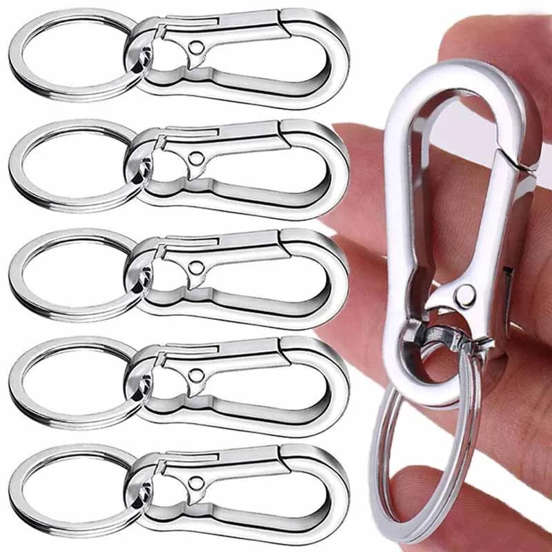 Carabiner Metal Keychain Clip - Metal Keychain Clip Heavy Duty - TikTok ...