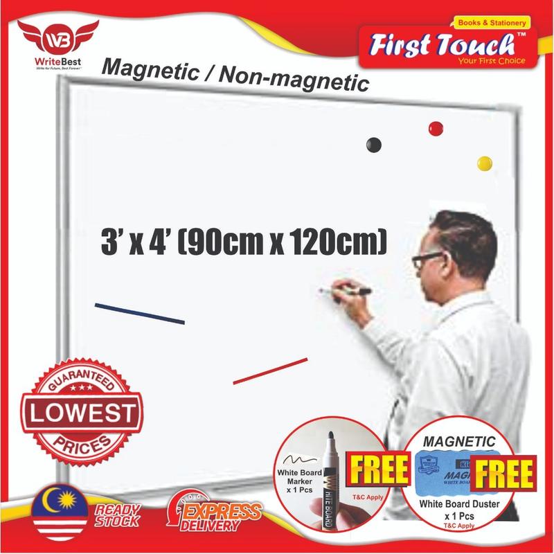 Papan putih magnet/bukan magnet/papan putih Aluminium bingka - TikTok ...