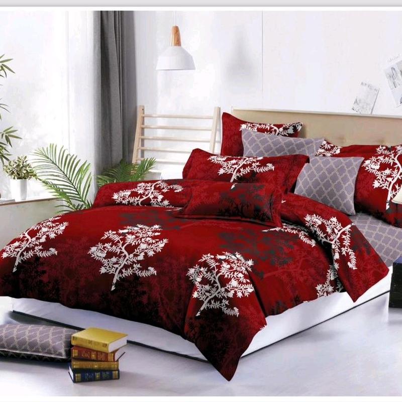 set cadar comforter 7in1 Queen size comforter tabal Soft - TikTok Shop ...
