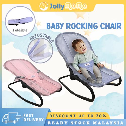 [READY STOCK] Baby Sleeping Rocker Bouncer Chair Foldable Adjustable ...