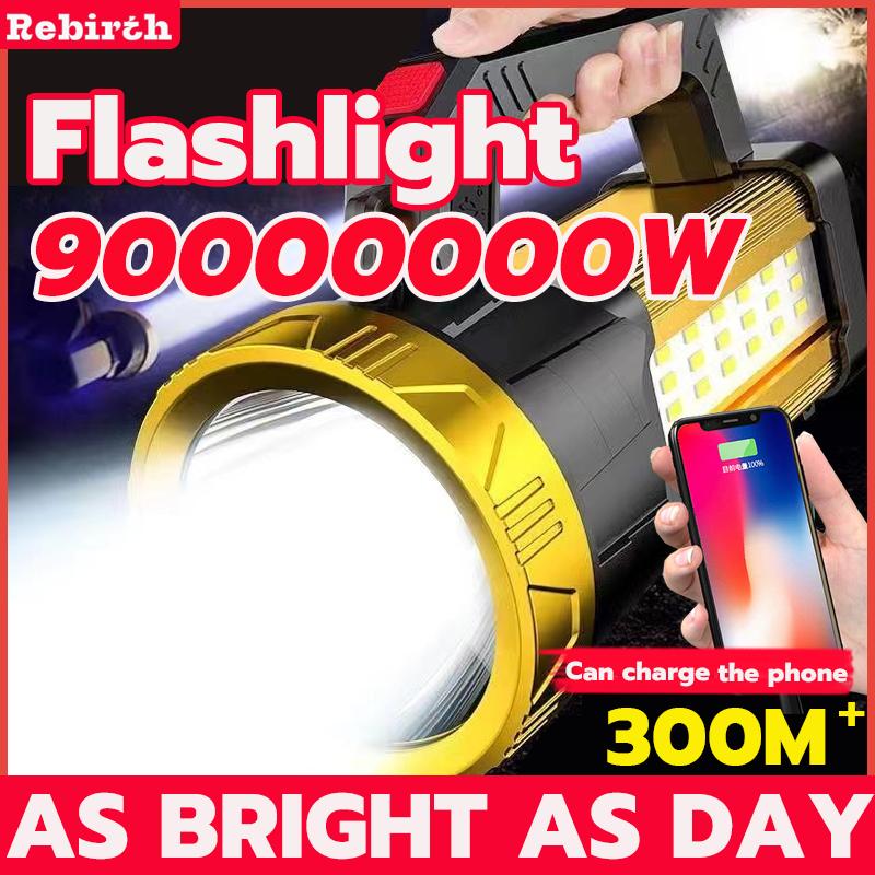 LED Flashlight Heavy duty Rechargeable High Power Flashlight - TikTok ...