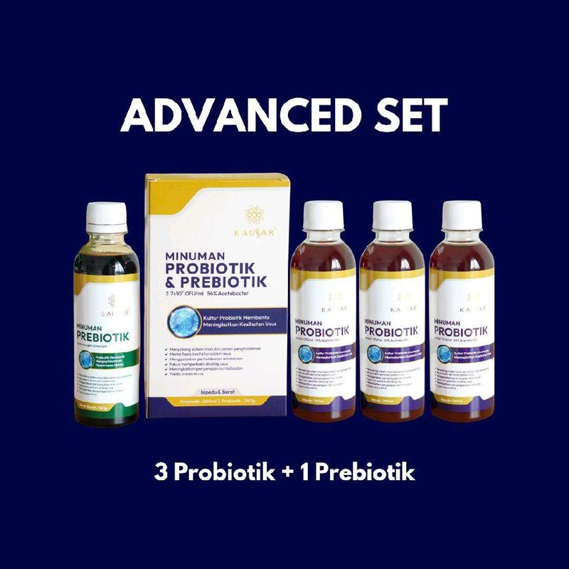 KAUSSAR | Advance Set (1 Combo Set + 2 Probiotik) - TikTok Shop Malaysia