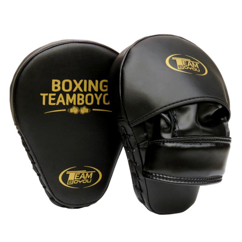 1PCS Boxing Pads PU Leather Punch Target Bag Curved Focus Fighting ...
