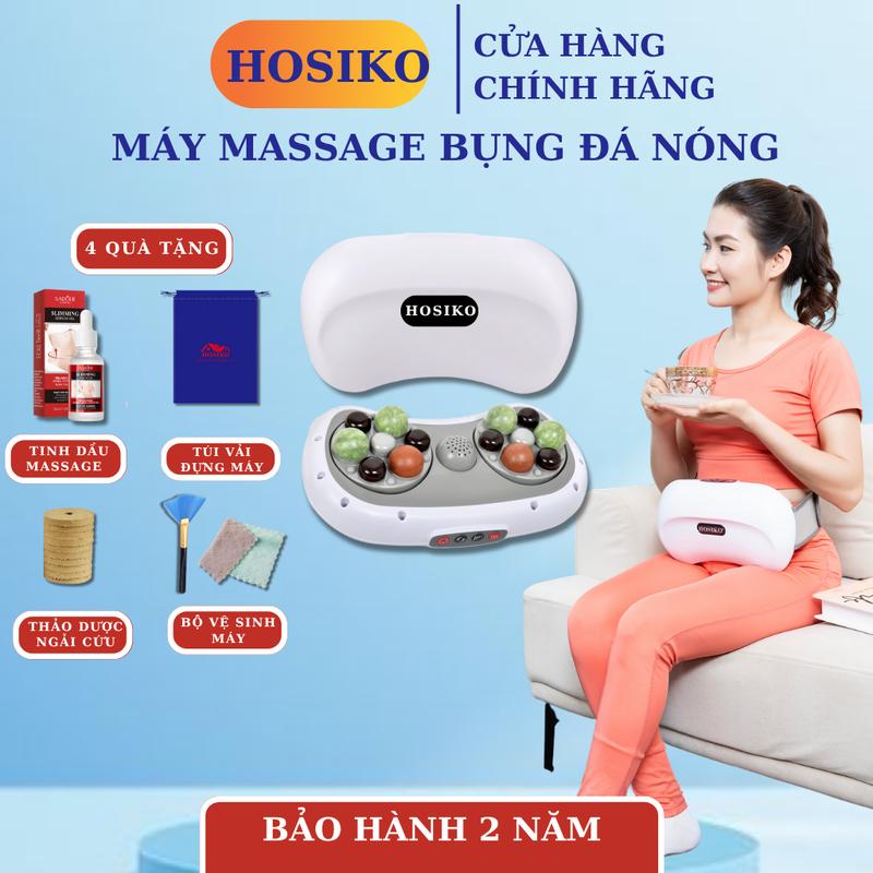 Máy Massage bụng model F5, HOSIKO, đá nóng himalaya nhiệt hồng - TikTok ...