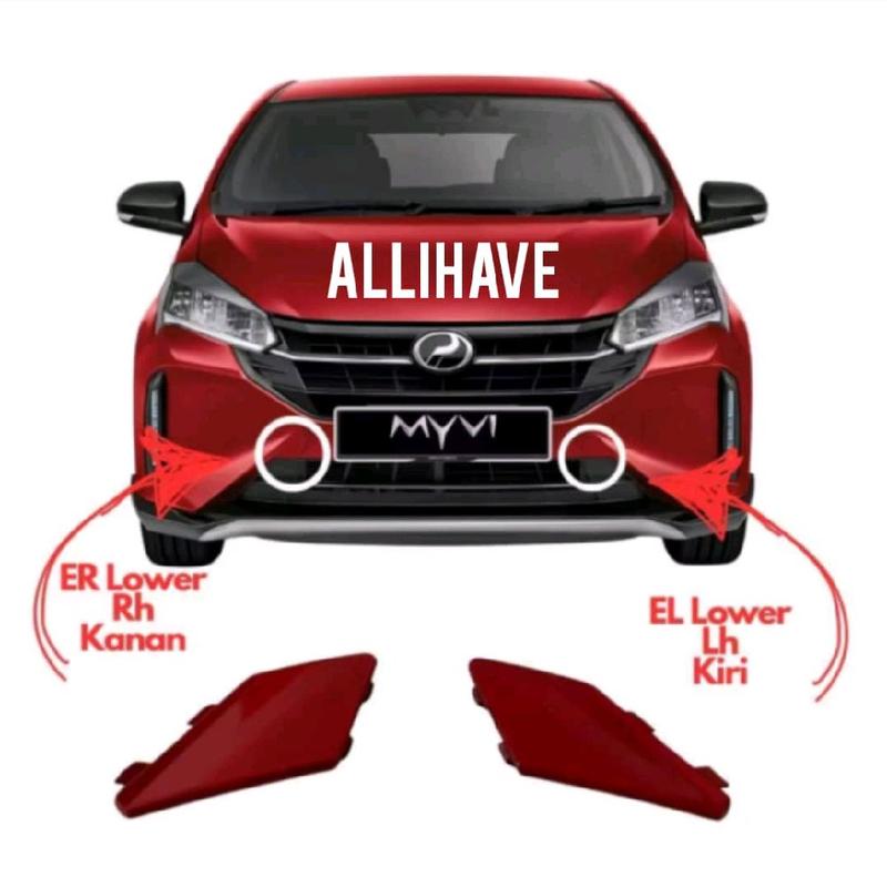 Penutup Bumper Depan Perodua Myvi 2022 Face-lift - Car, Automotive ...