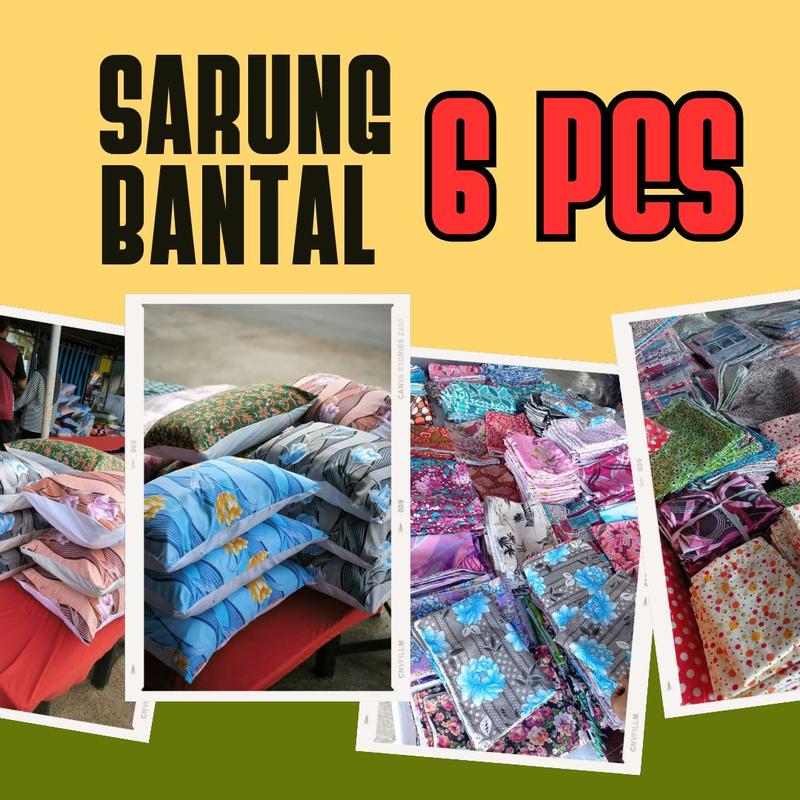 SARUNG BANTAL 6 Pcs Warna/Corak Random - Saiz L & M - TikTok Shop Malaysia