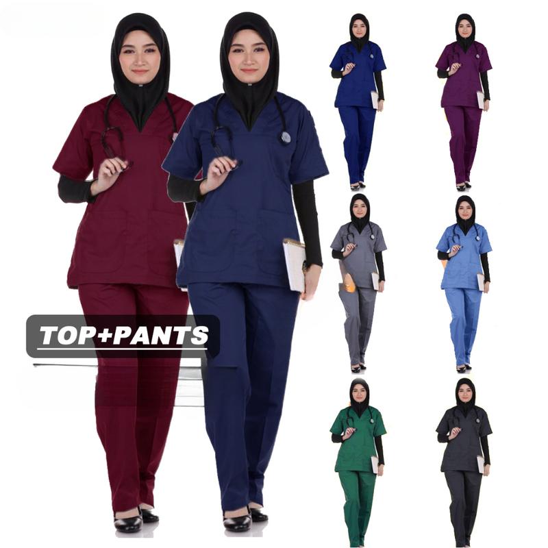 BAJU SCRUB MEDIS, STOK SEDIA ADA, UNTUK WANITA, BAJU SCRUB, Tema ...